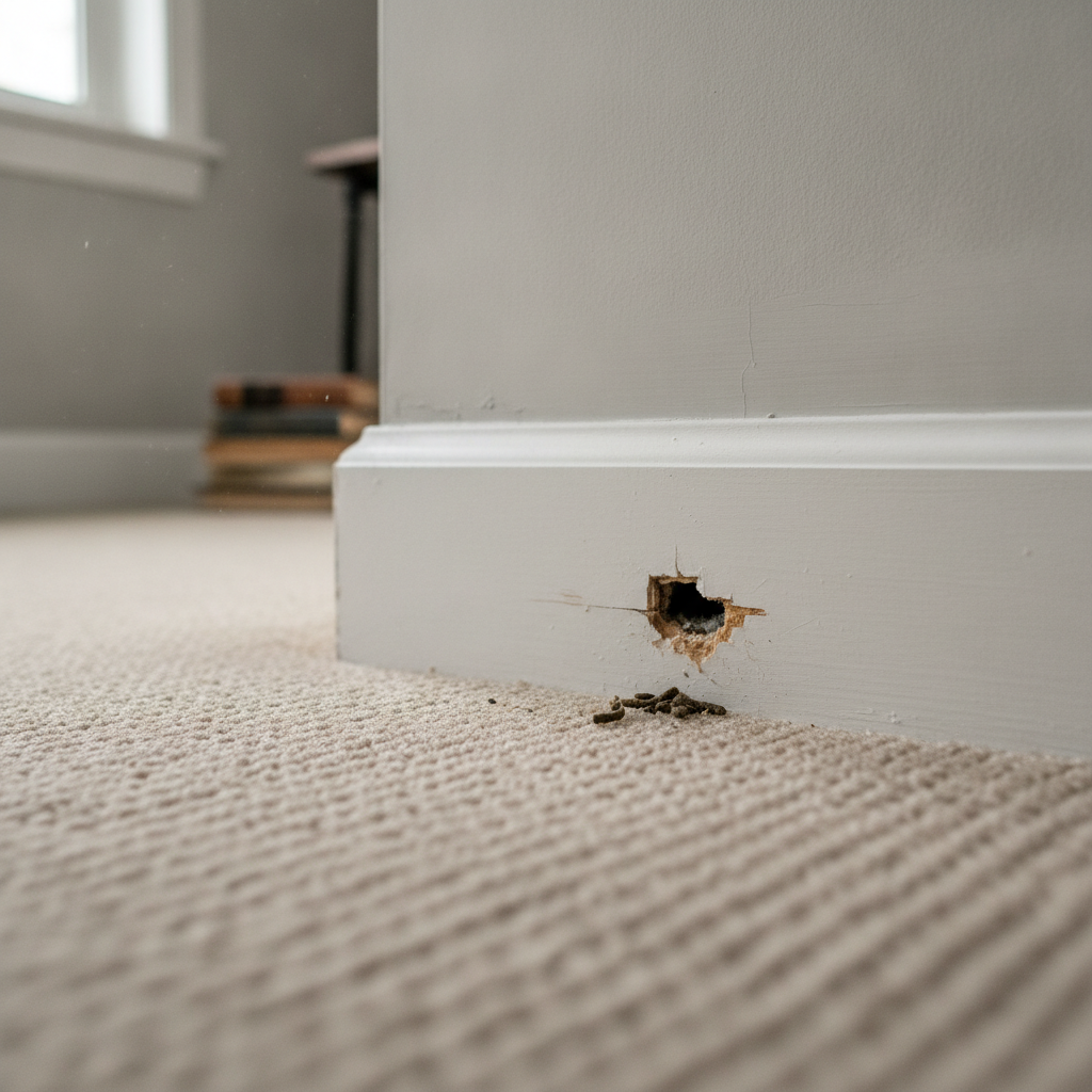 Mäuse in der Wand: Geräusche erkennen & loswerden – HexGuard.eu